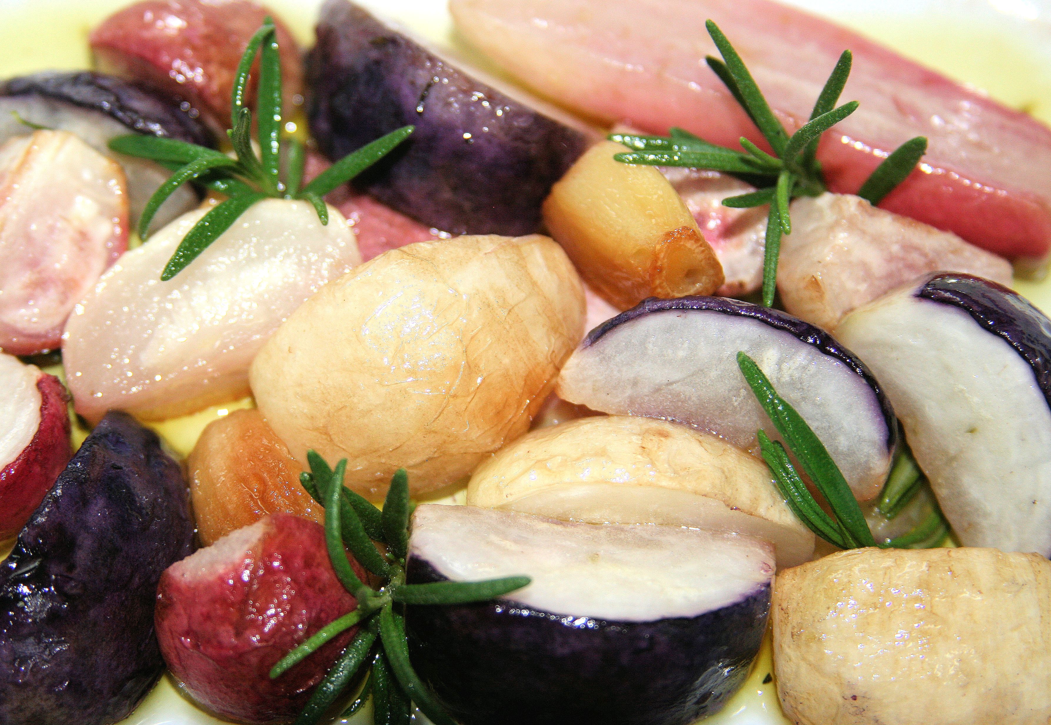 Roasted Radishes with Garlic and Rosemary - Mary Beth Clark | Italian ...